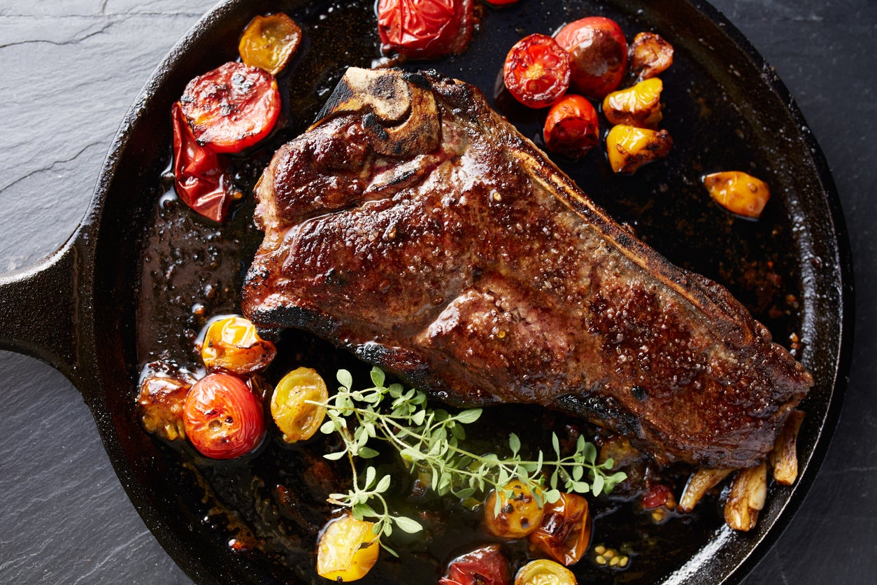 Upper 2/3 Choice Kansas City Strip Steak Bone-In